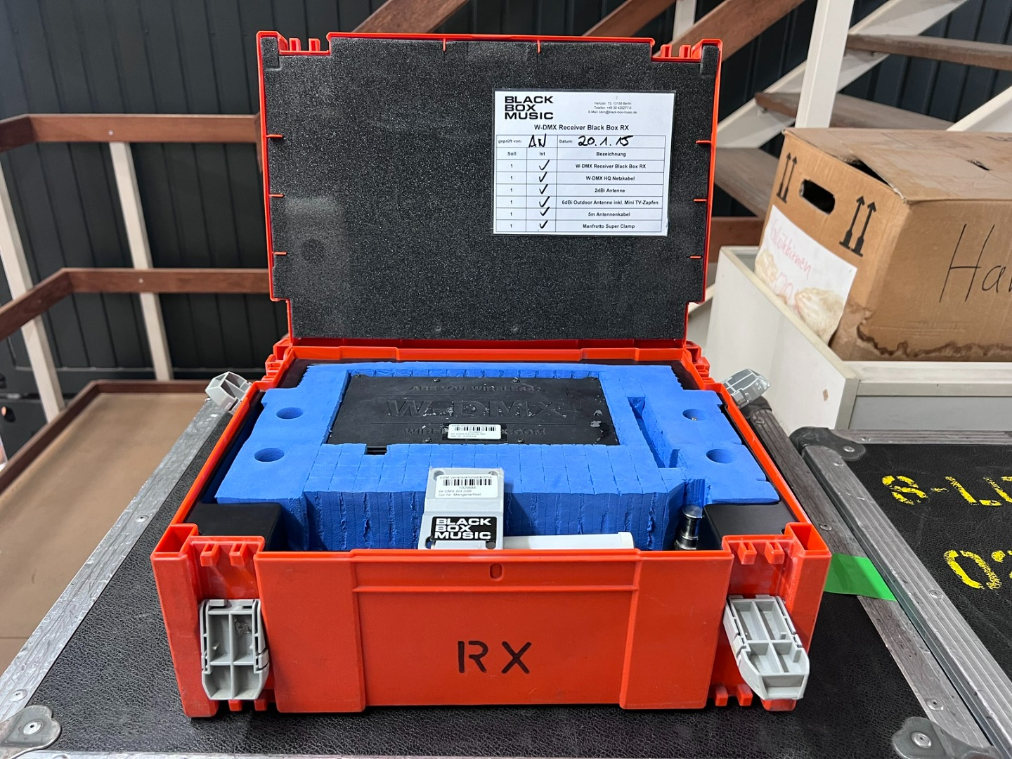 Wireless Solutions Black Box RX W-DMX Receiver | 61.00 USD - Gebrauchte-Veranstaltungstechnik.de ...